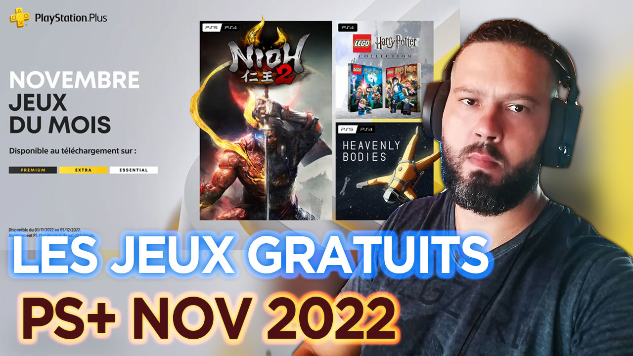 Les jeux gratuits du PS PLUS de Novembre 2022 ! La sélection vous plait ... Les jeux gratuits du PS PLUS de Novembre 2022 ! La sélection vous plait ...